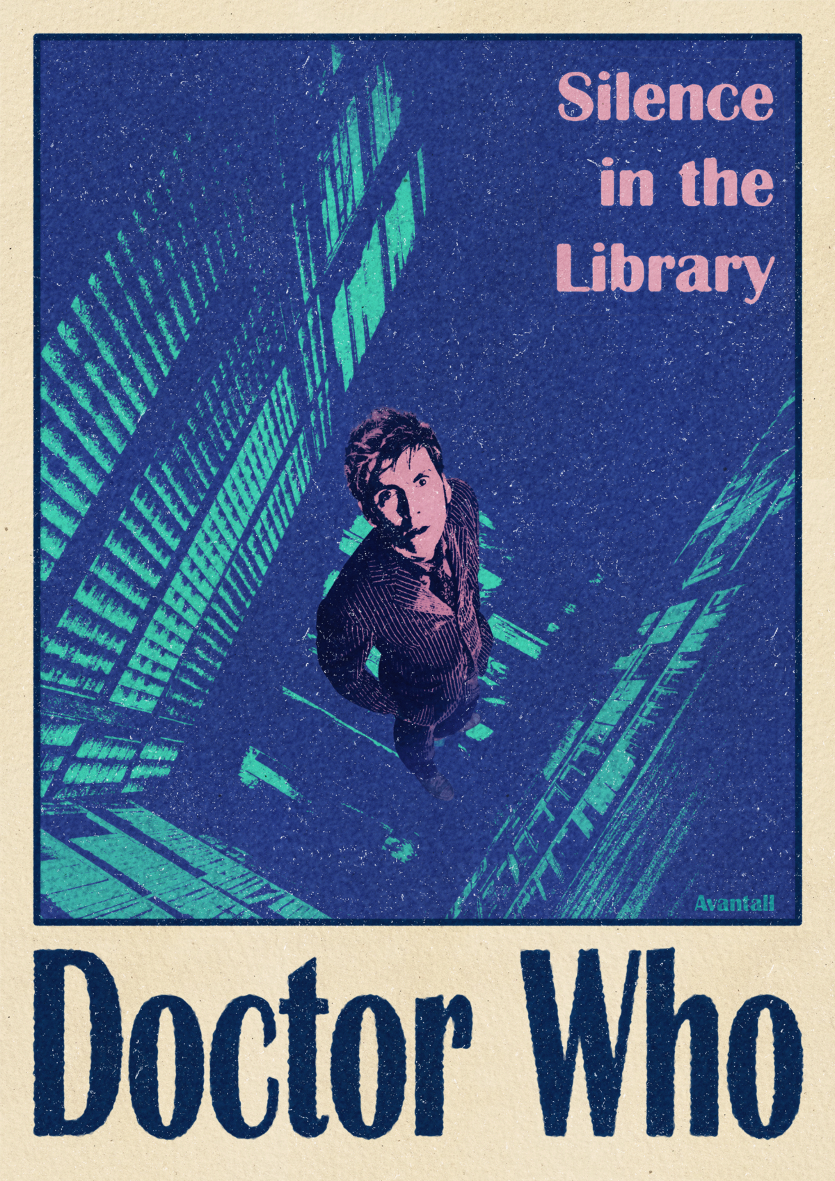 Doctor Who - Silence In The Library | Poster By Avantall