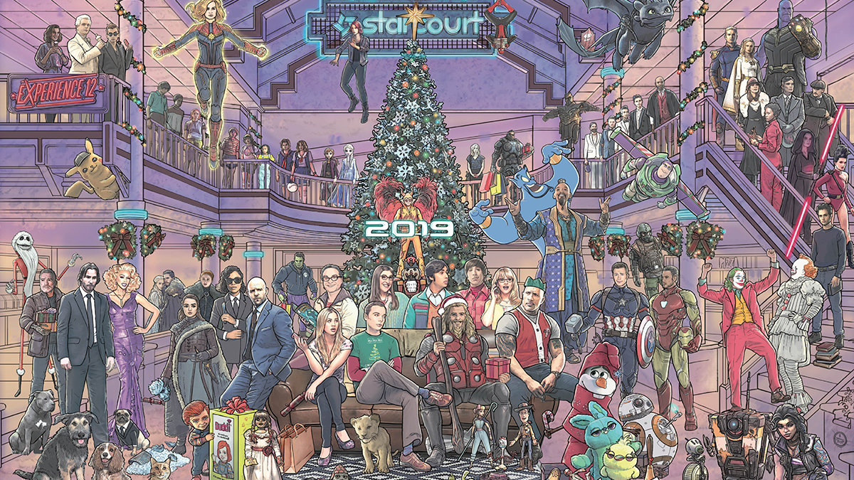 Create A Pop Culture Christmas Calendar For Experience12 | PosterSpy
