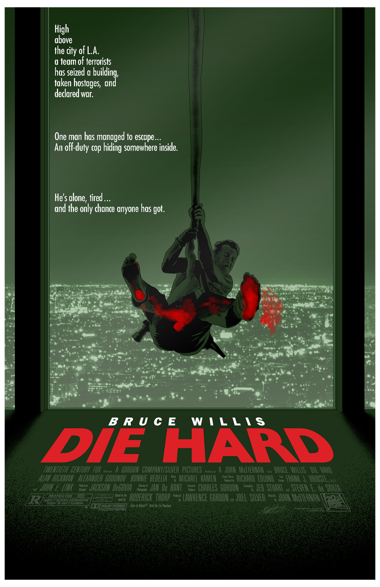 Die Hard | Poster By Mocgfx