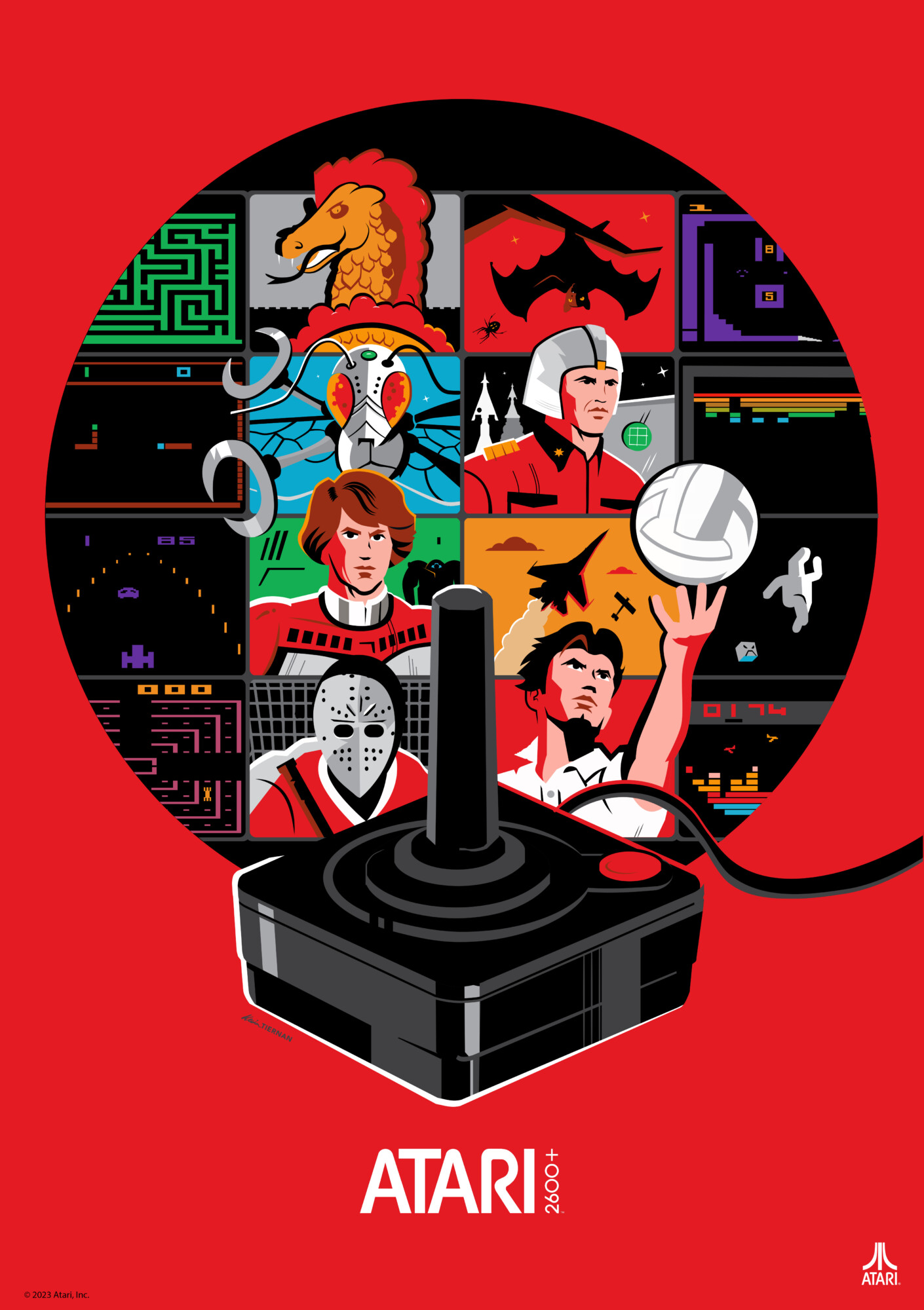 Commission: ATARI 2600+ | PosterSpy