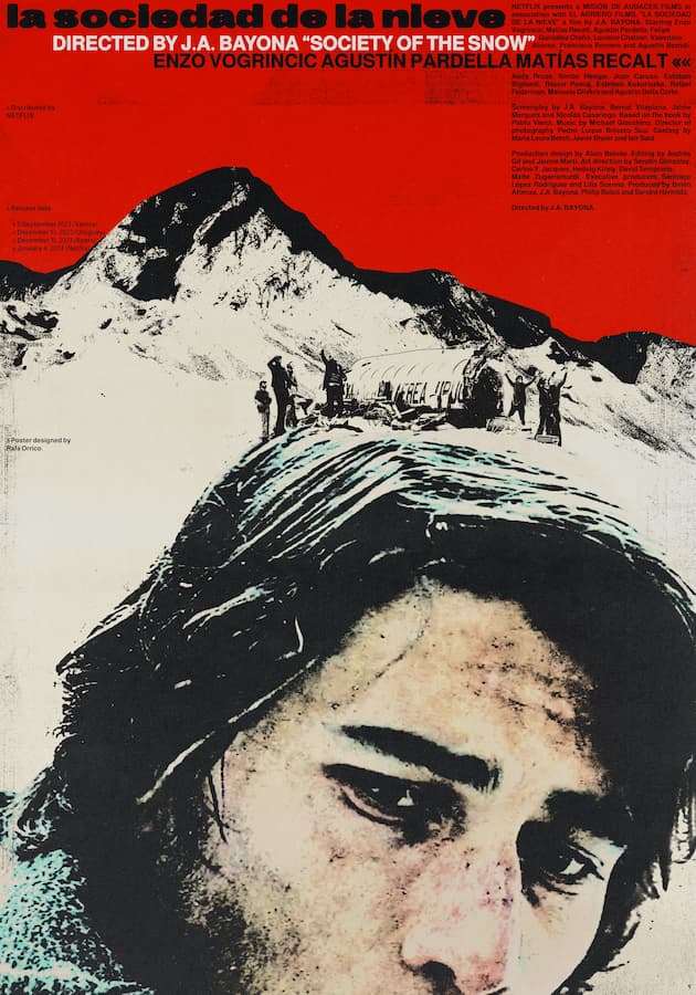 La Sociedad De La Nieve (Society Of The Snow) | Poster By Rafaorrico