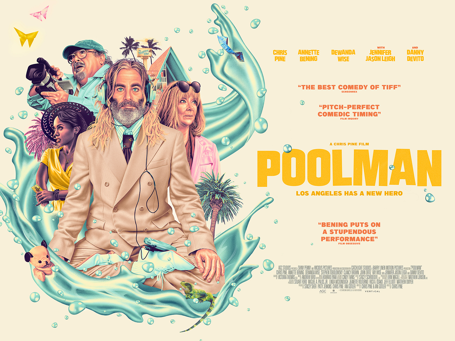 POOLMAN | Official Key Art | Quad Sheet | Poster By Boythirty