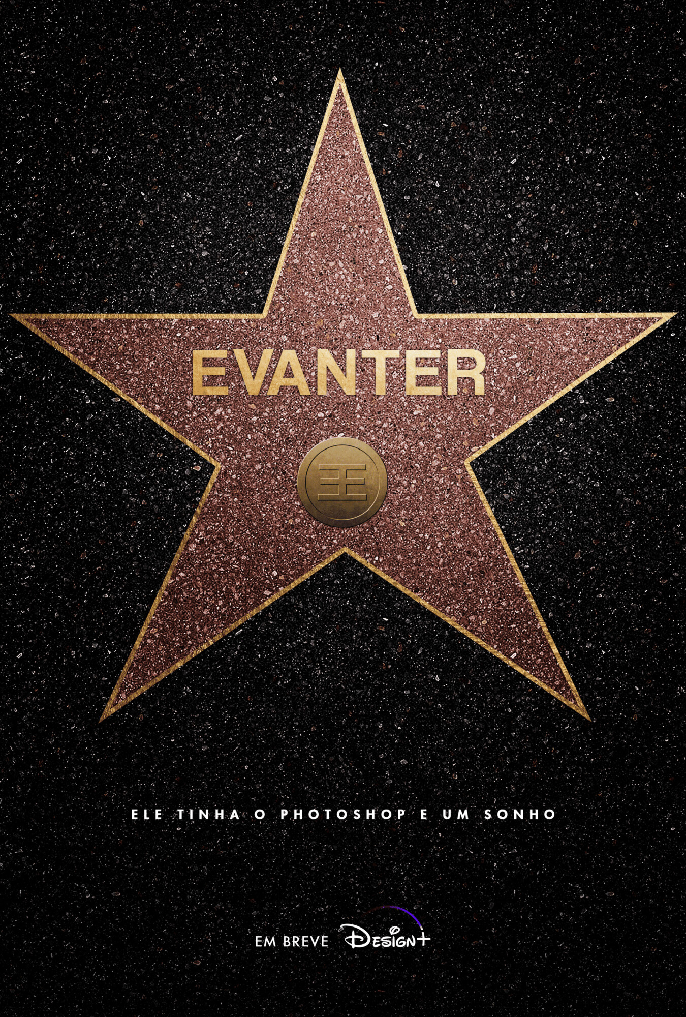 Hollywood Walk Of Fame Star | Poster By Evanter Design