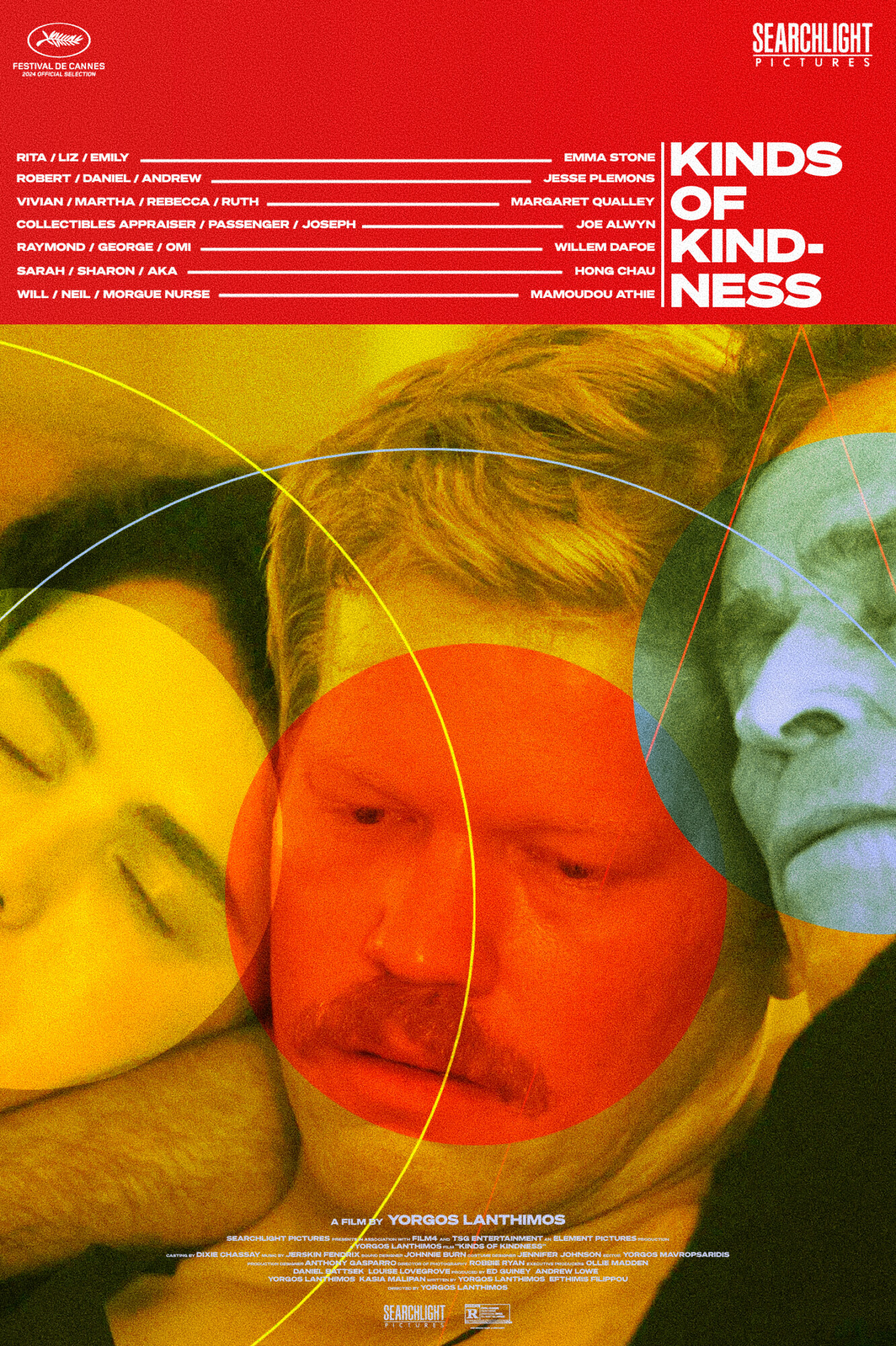 Kinds Of Kindness (2024) | Poster By Jesse Hwang