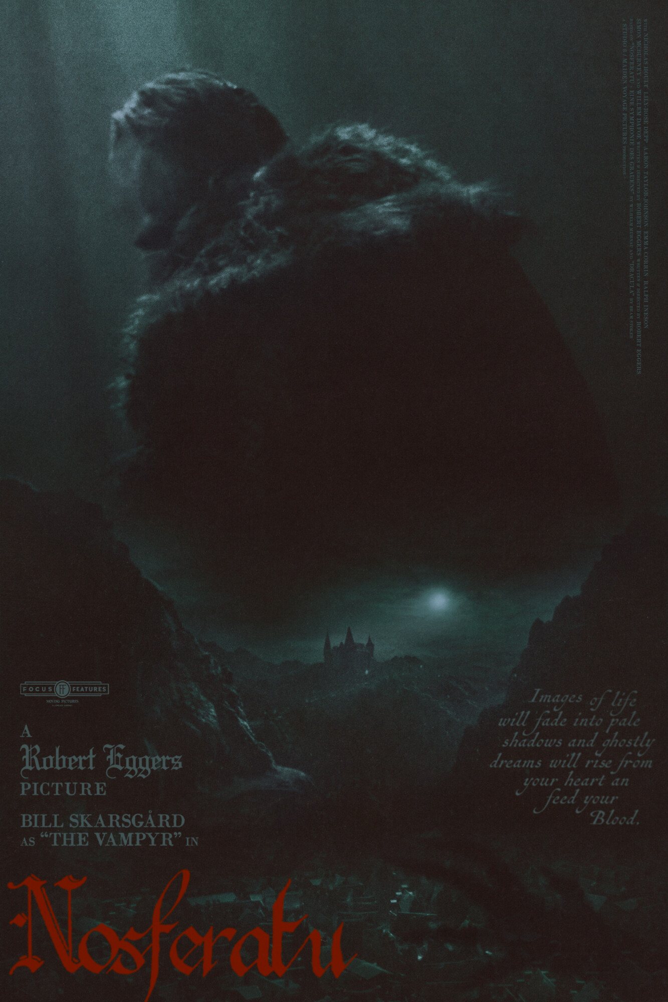 Nosferatu (2024) Dir. Robert Eggers | Poster By Aleks Phoenix | Poster ...