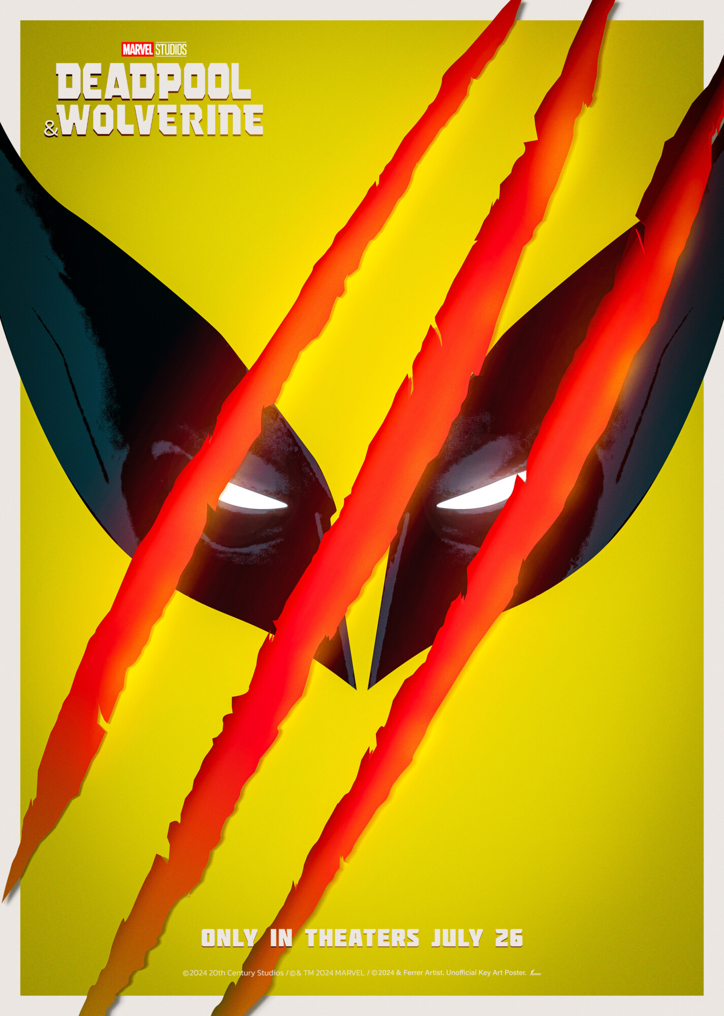 Deadpool & Wolverine (2024) Tribute Poster Art | Poster By Ferrer