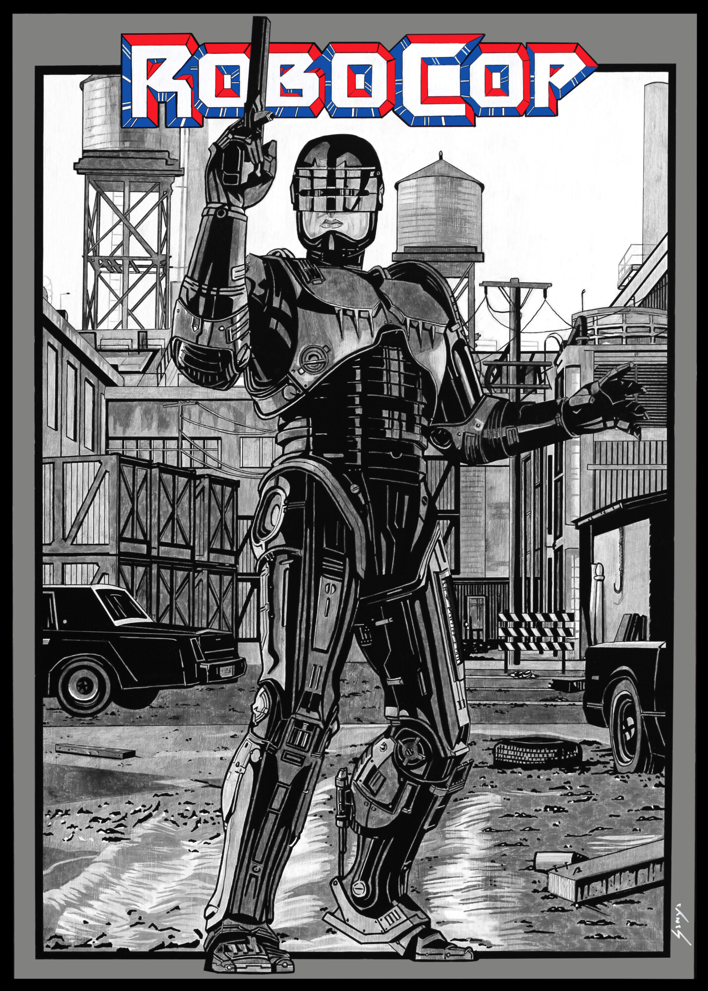 ROBOCOP | Poster By Carles Ganya