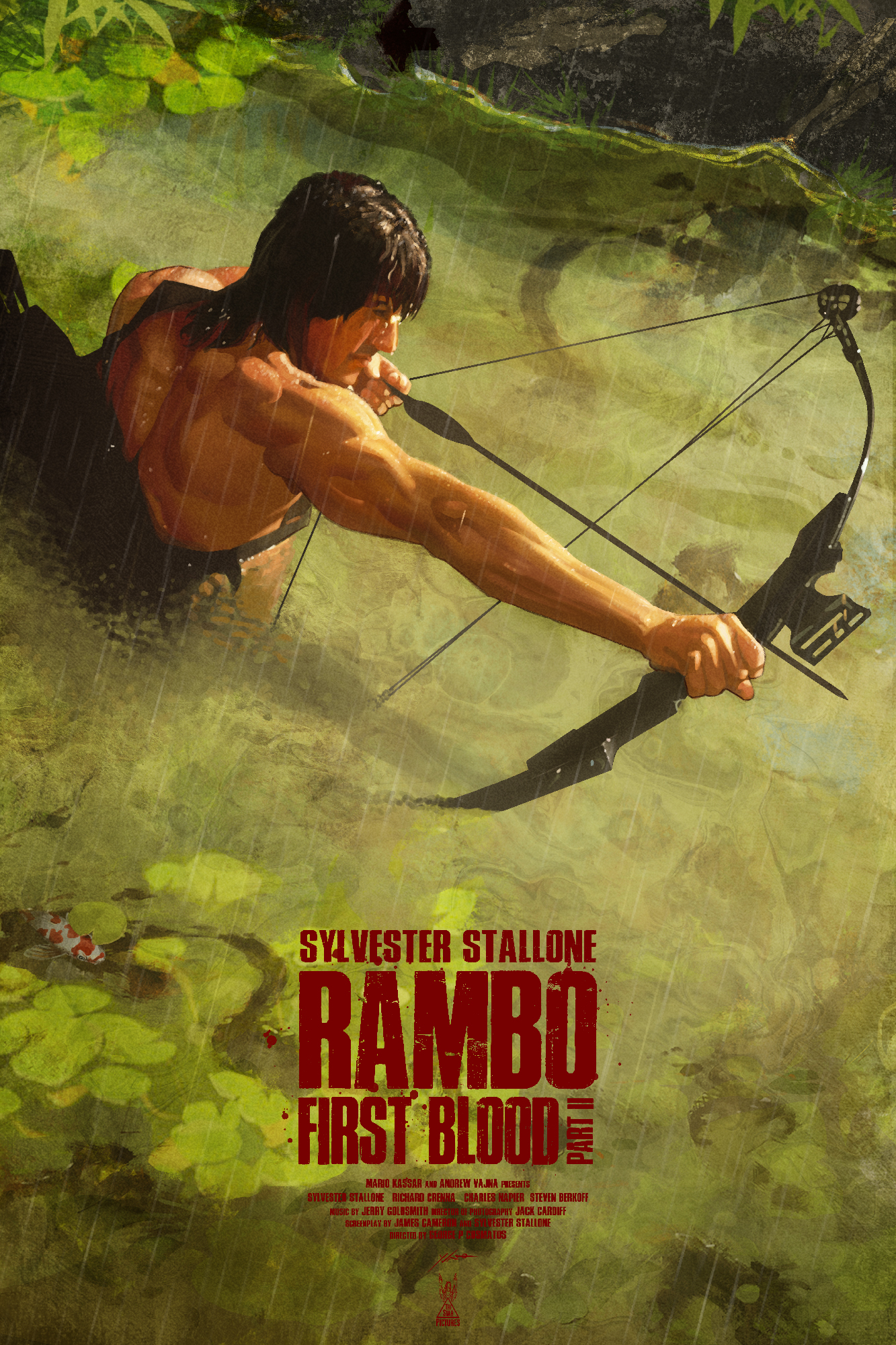 Rambo II | Poster By Wyvman