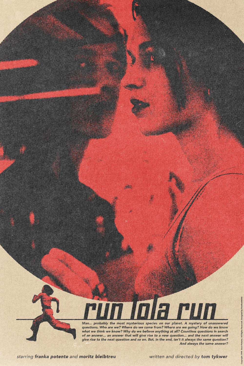 Run Lola Run (lola Rennt) 1998 | Poster By Deathcab6366