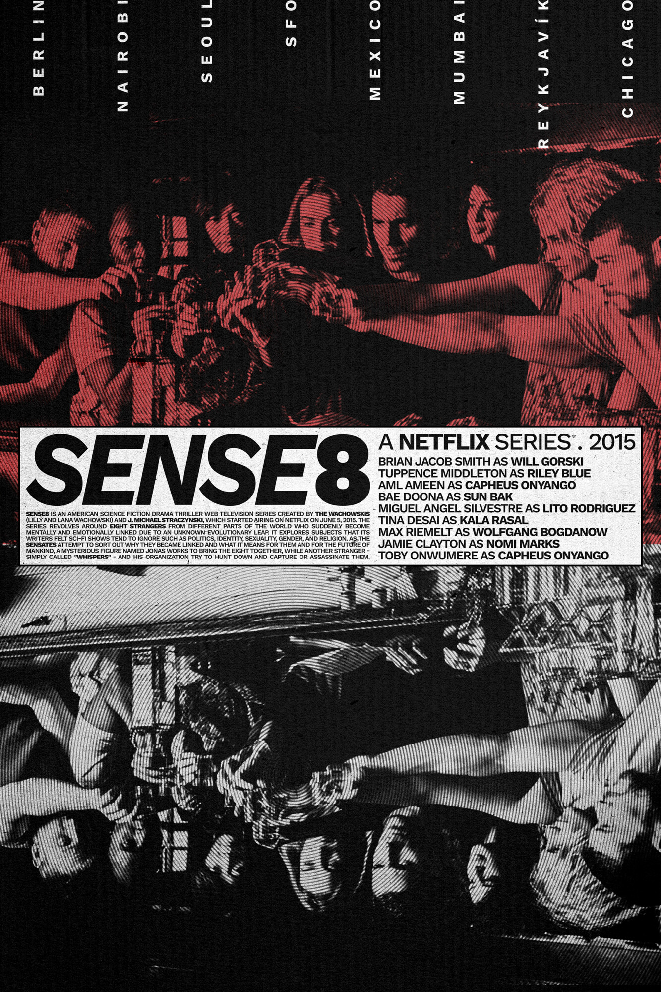 Sense8 Alt Poster | Poster By Fueled By Tamago
