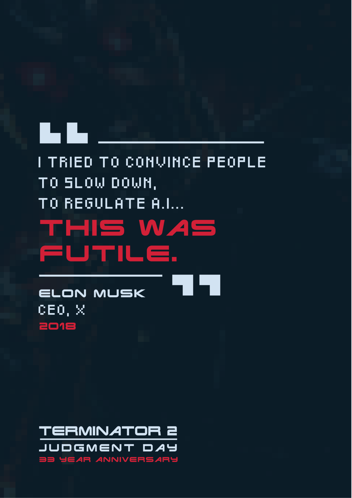 Terminator 2 Judgment Day – Cultplex Concept | Poster By TriangleCreative