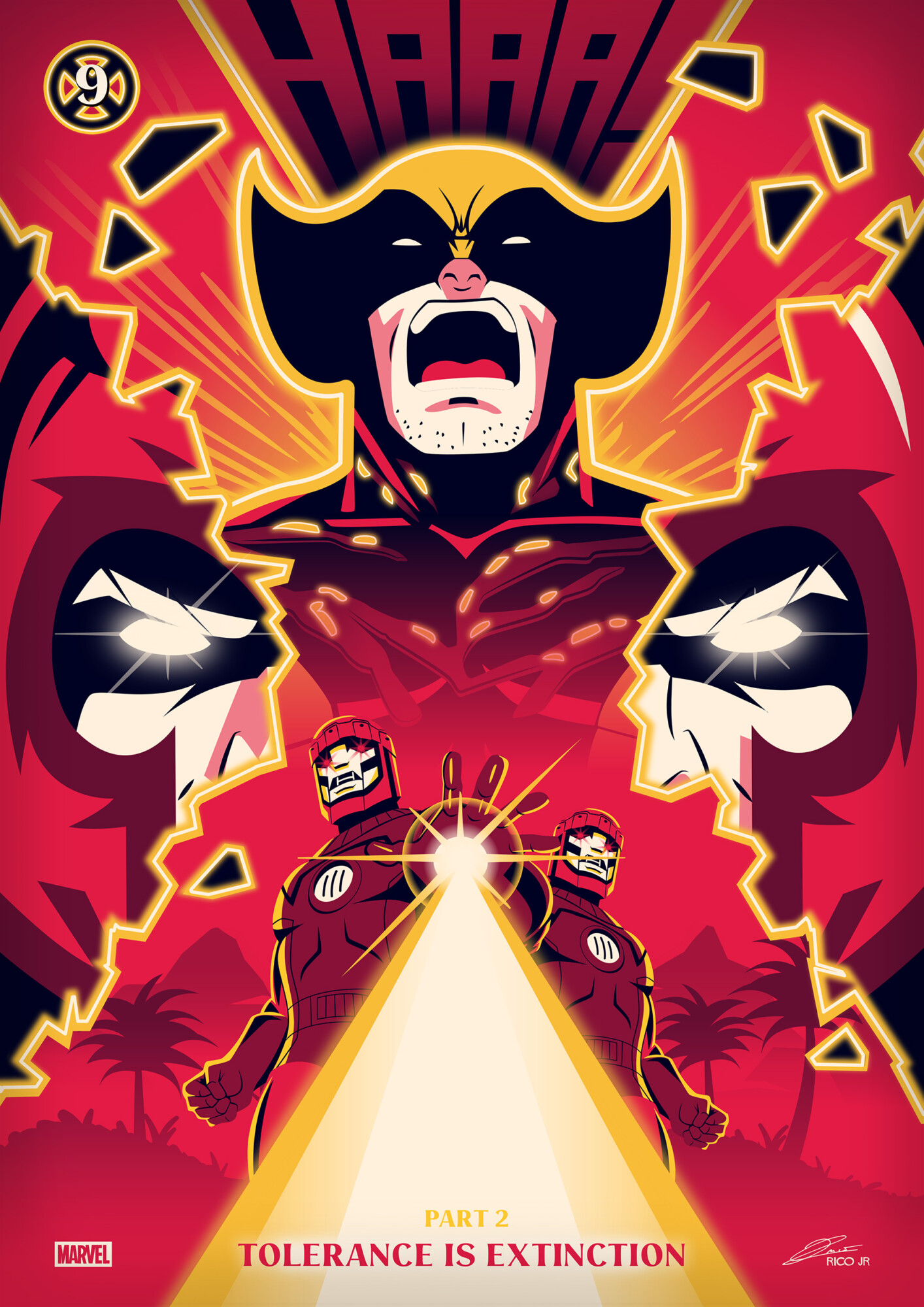 Marvel X-MEN 97 Ep 9 Poster Art | Poster By Rico Jr