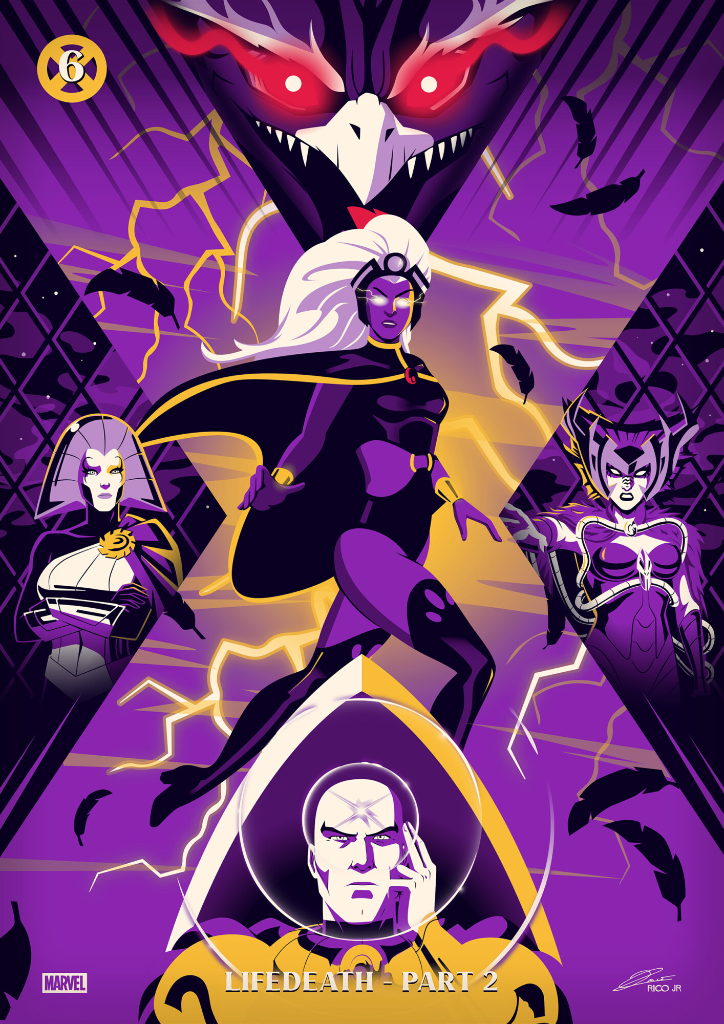 Marvel X-MEN 97 Ep 6 Poster Art | Poster By Rico Jr