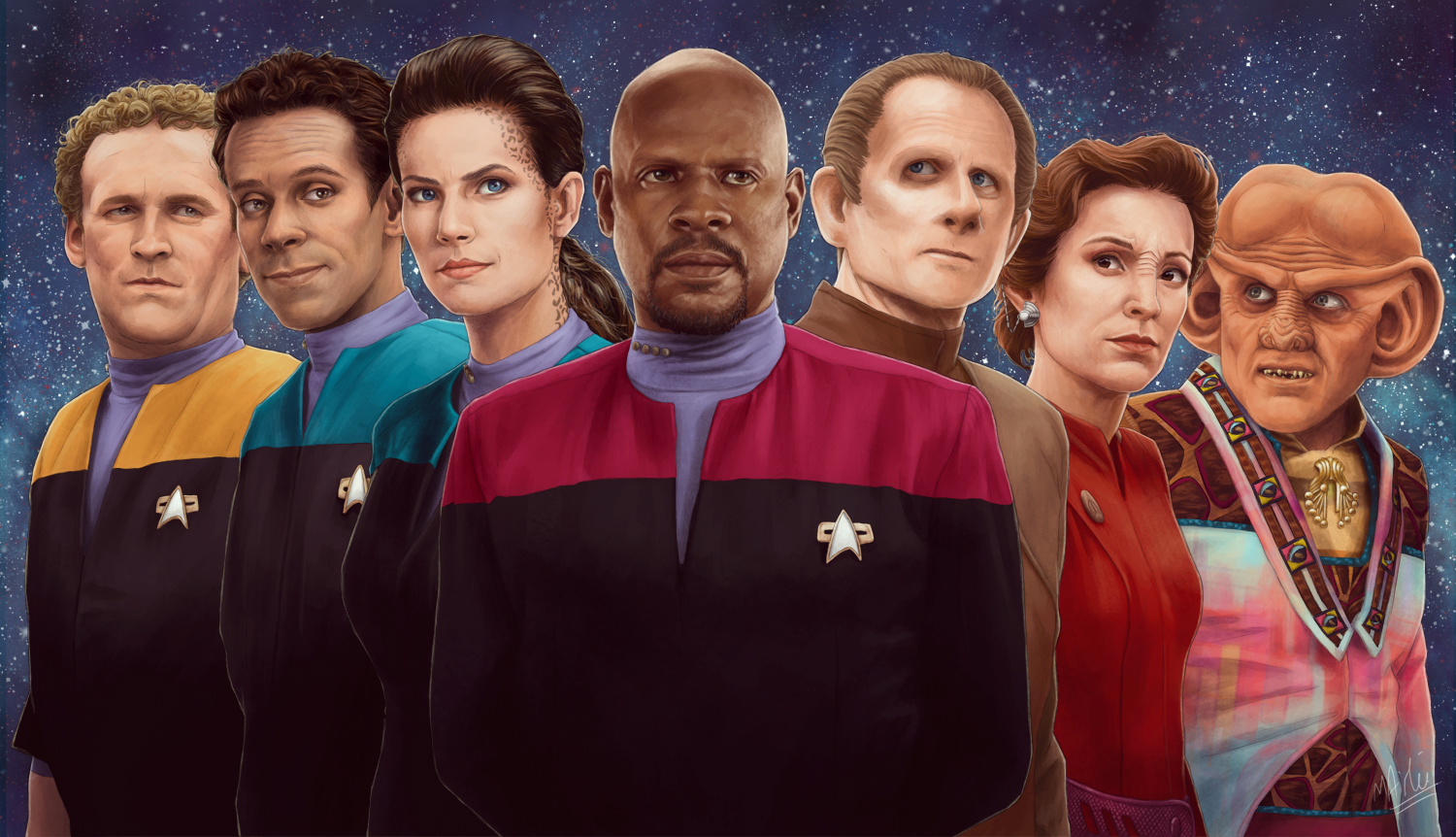 Star Trek Crew: DS9 | Poster By MAirlie