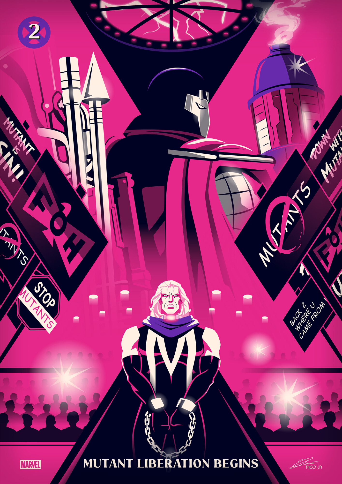 Marvel X-MEN 97 Ep 2 Poster Art | Poster By Rico Jr