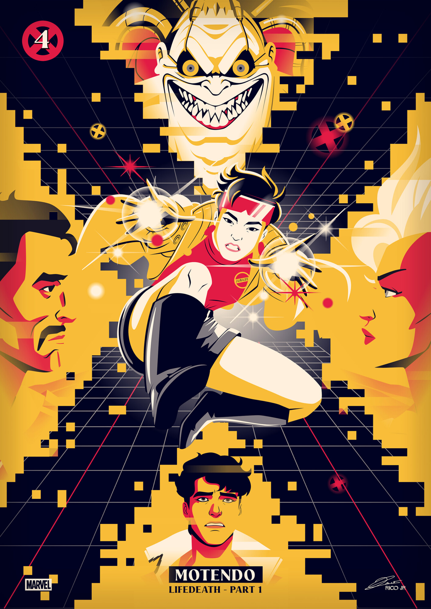 Marvel X-MEN 97 Ep 4 Poster Art | Poster By Rico Jr