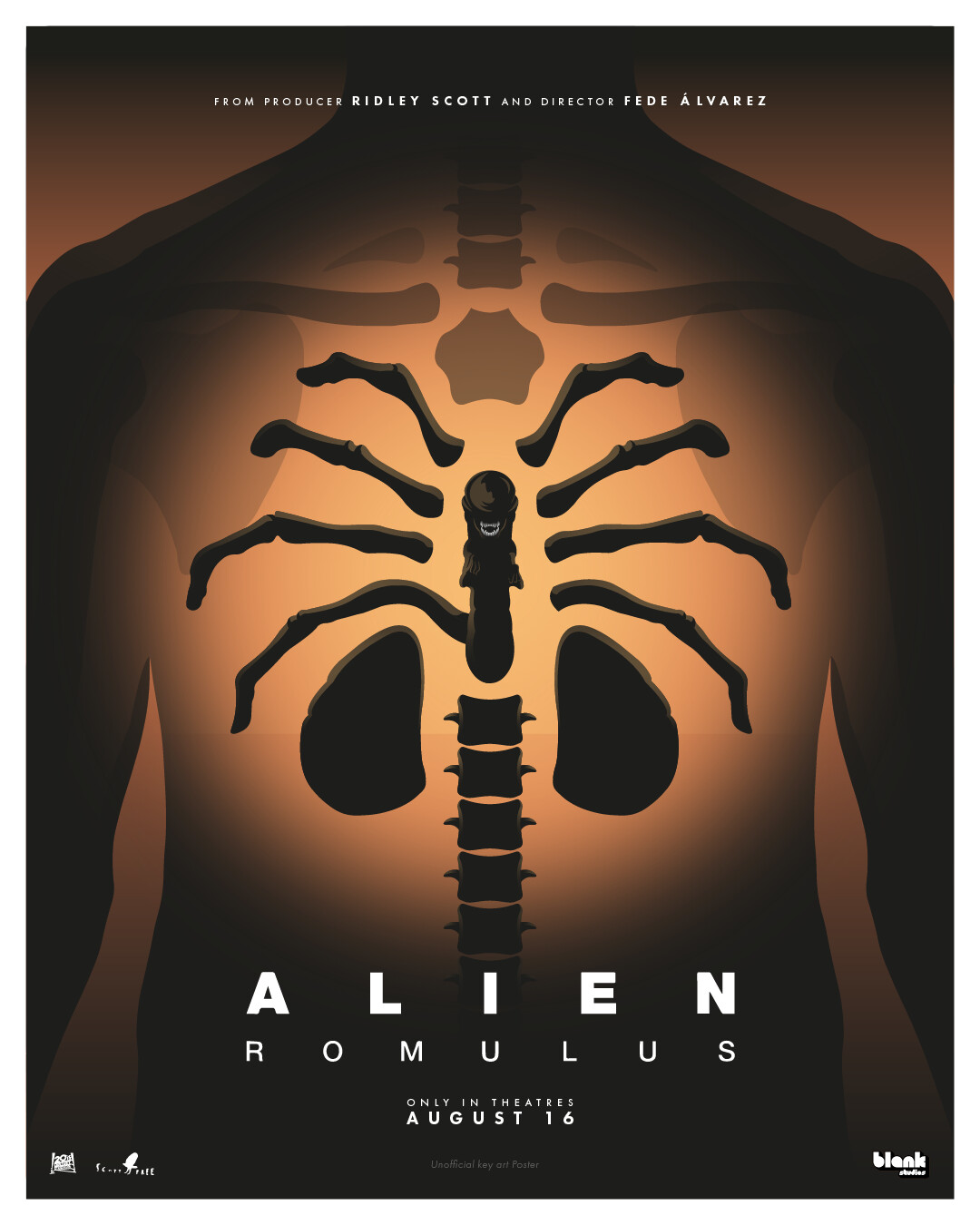 Alien Romulus | Poster By Blank Studios