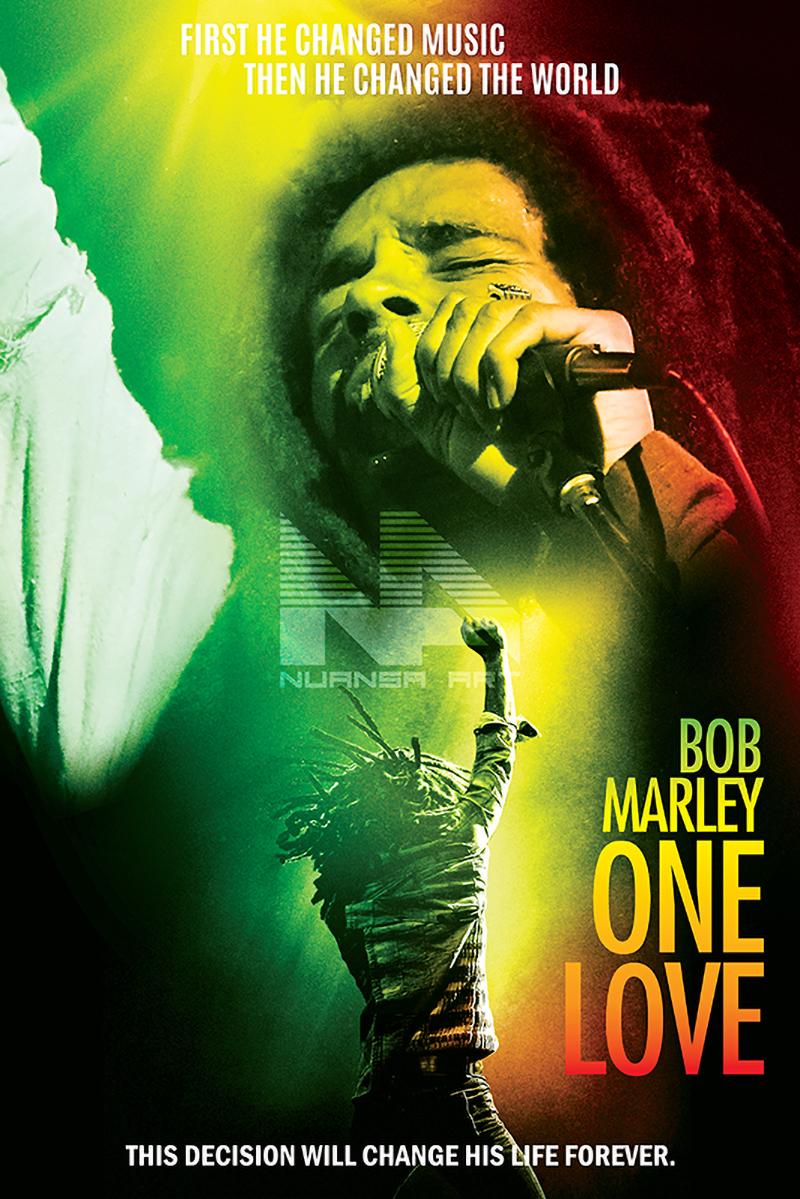 Bob Marley One Love | Poster By Nuansa Art