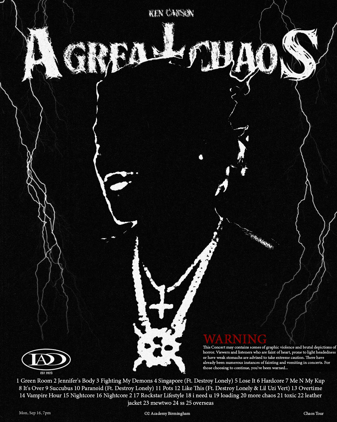 Ken Carson Poster | Poster By Dylan Cohene