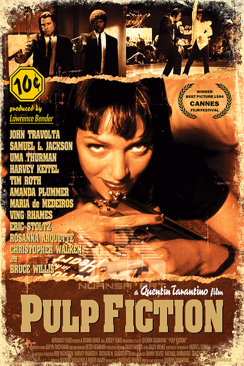 Pulp Fiction | Poster By Nuansa Art