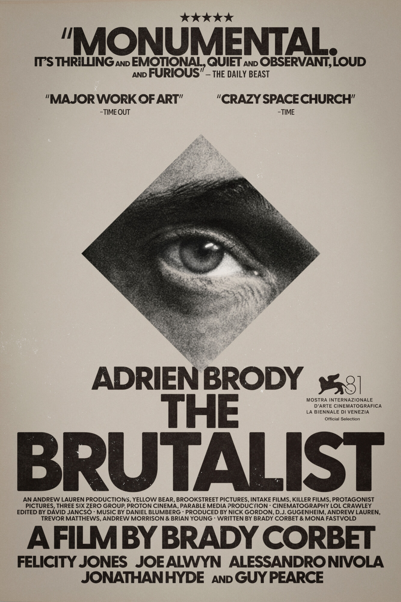 The Brutalist | Poster By Aleks Phoenix | Poster By Aleksphoenix