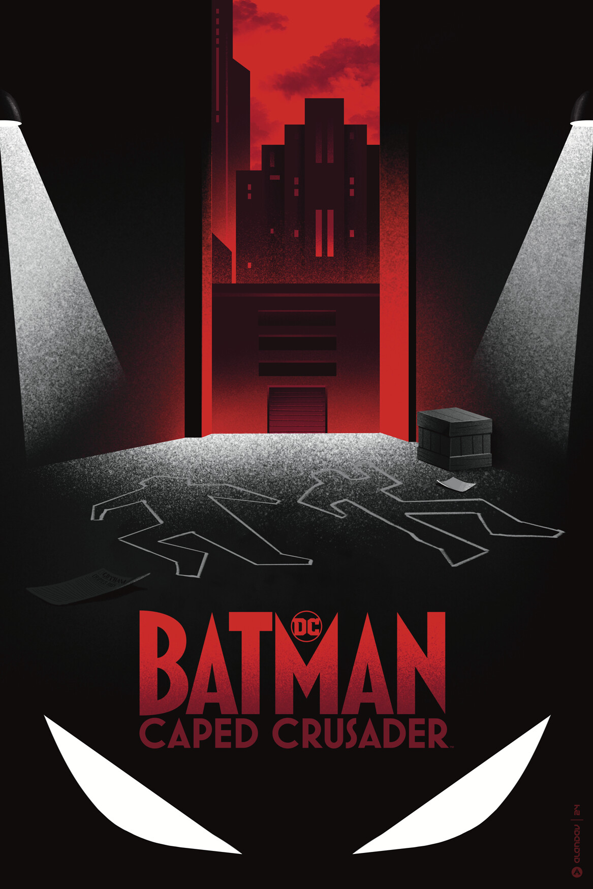 Batman: Caped Crusader | Poster By Alan Dav