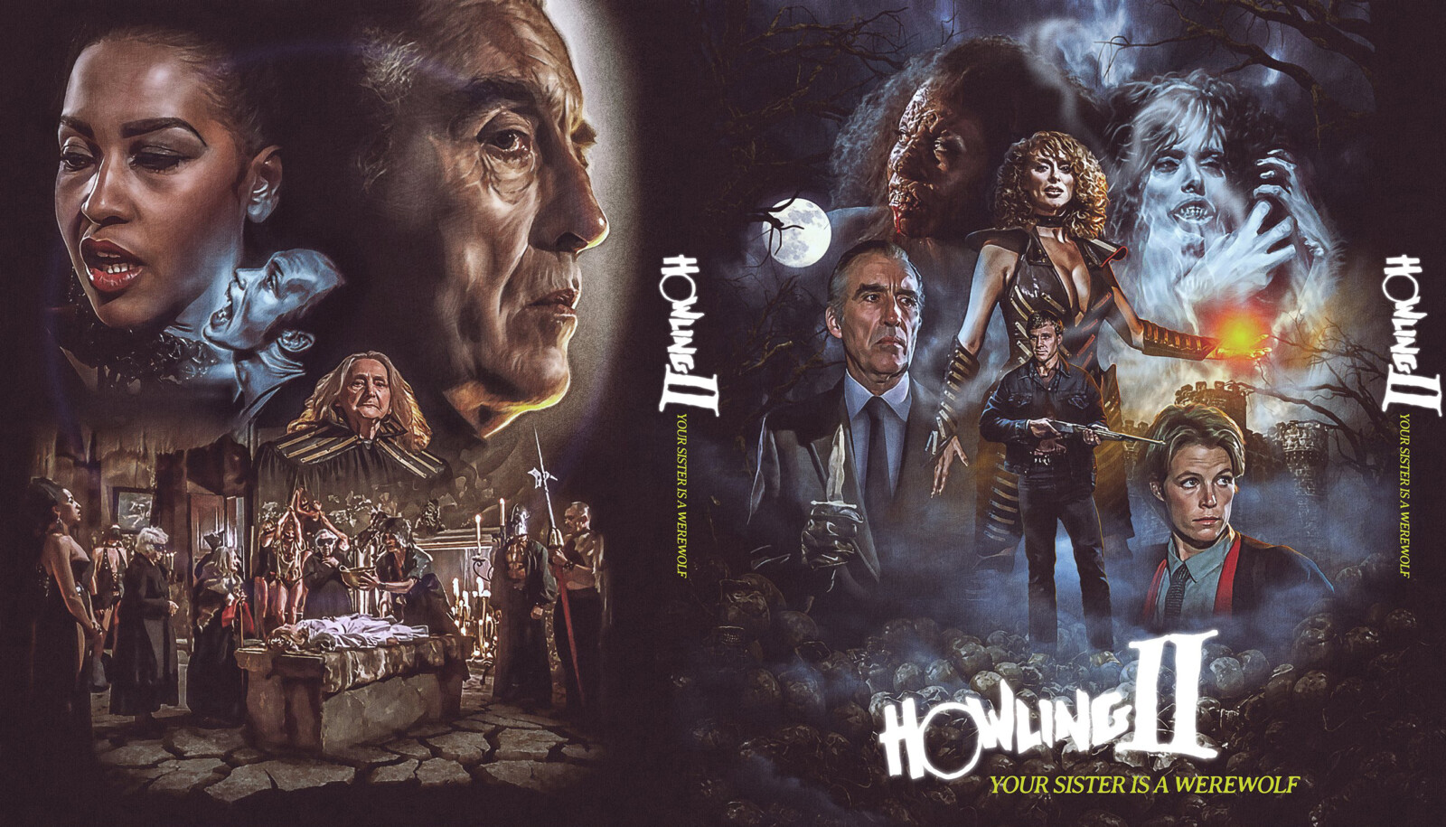 Howling II | Poster By Chris Barnes - BRUTAL Posters