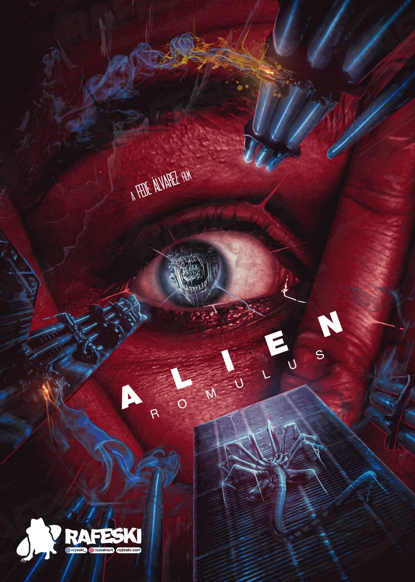 Alien: Romulus (2024) - POSTER | Poster By Rafeski