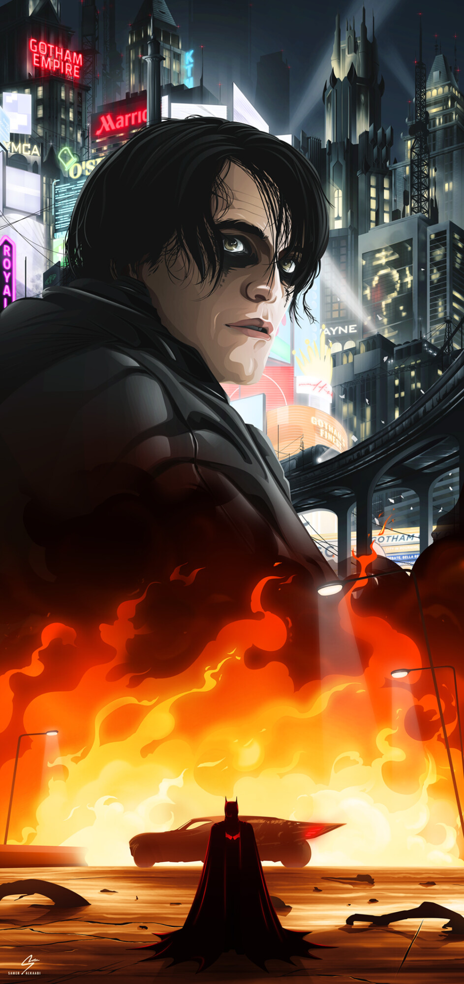 THE BATMAN | Poster By Samer Alkaabi