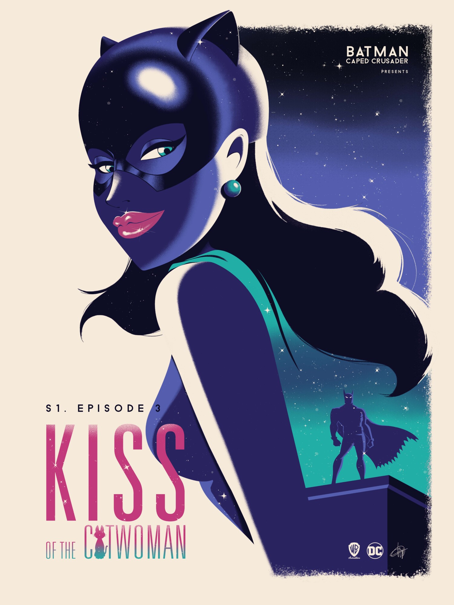 BATMAN CAPED CRUSADER EP.3 Poster Art | Poster By Quentin Marroule