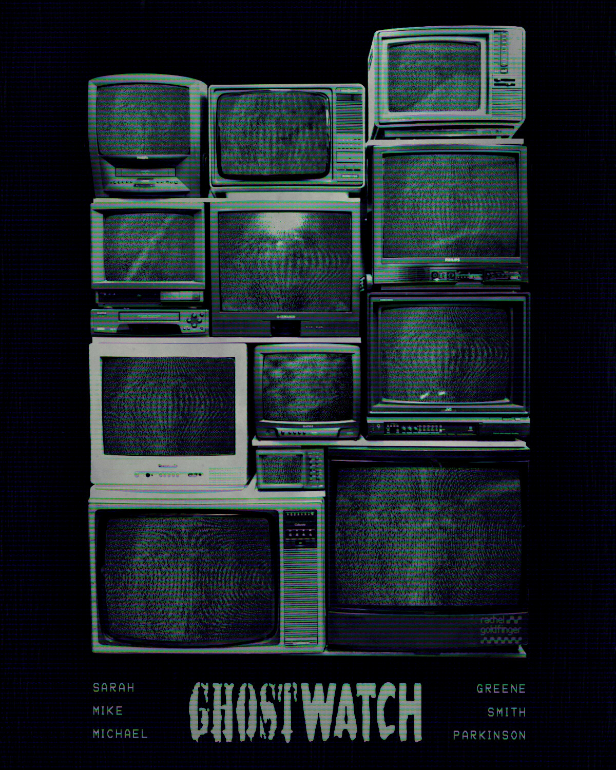 Creepy Creations: Ghostwatch | Poster By Rachel Goldfinger