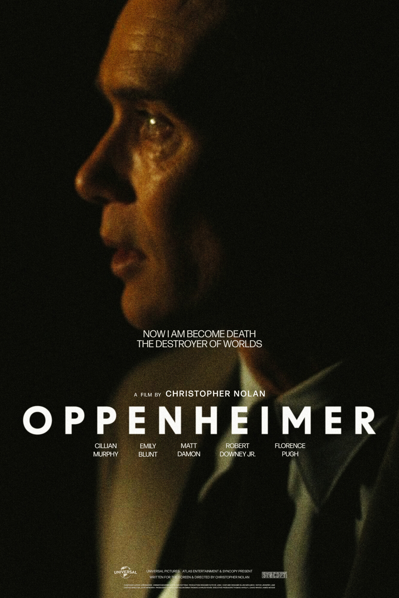 Oppenheimer | Poster By Kyle Benjamin Miller | Poster By Kyle Miller