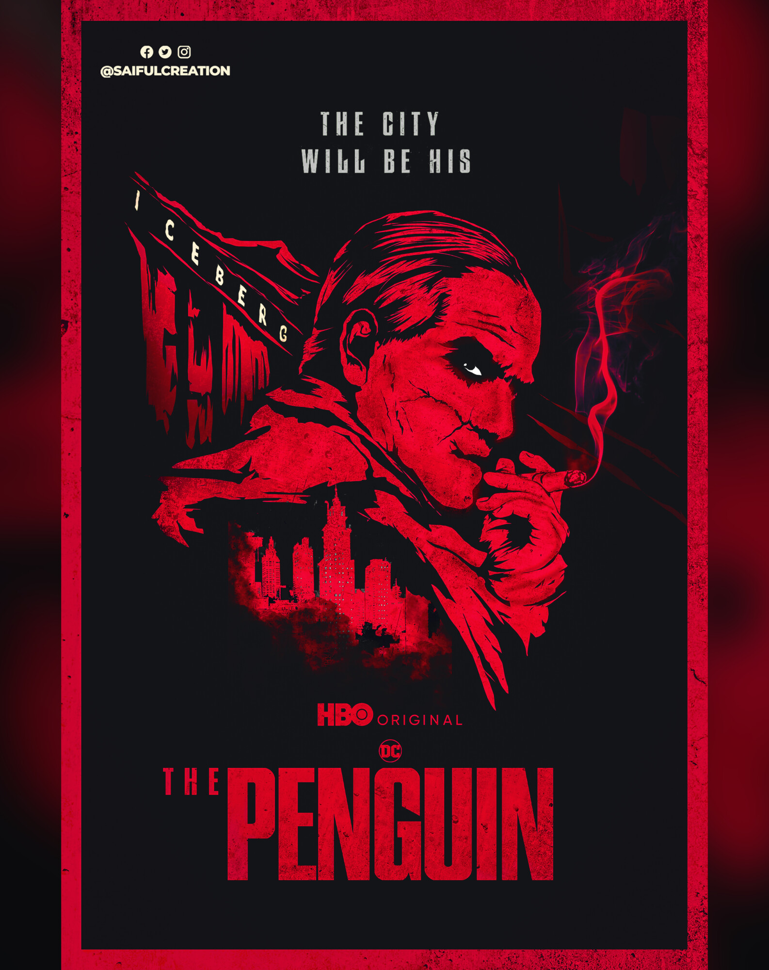 The Penguin | Poster By Saiful Creation