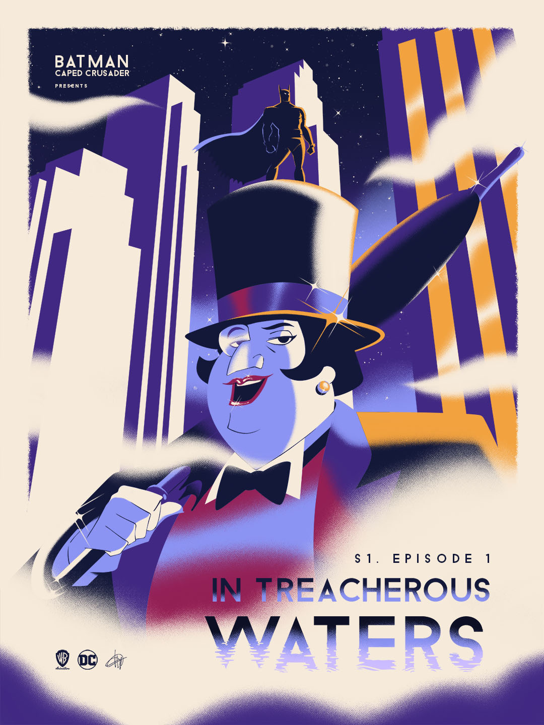 Sunday Spotlight: Batman: Caped Crusader Poster Series By Quentin Marroule | PosterSpy