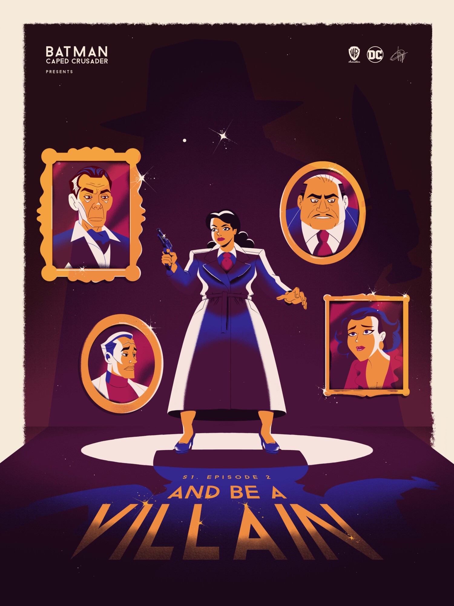 Sunday Spotlight: Batman: Caped Crusader Poster Series By Quentin Marroule | PosterSpy