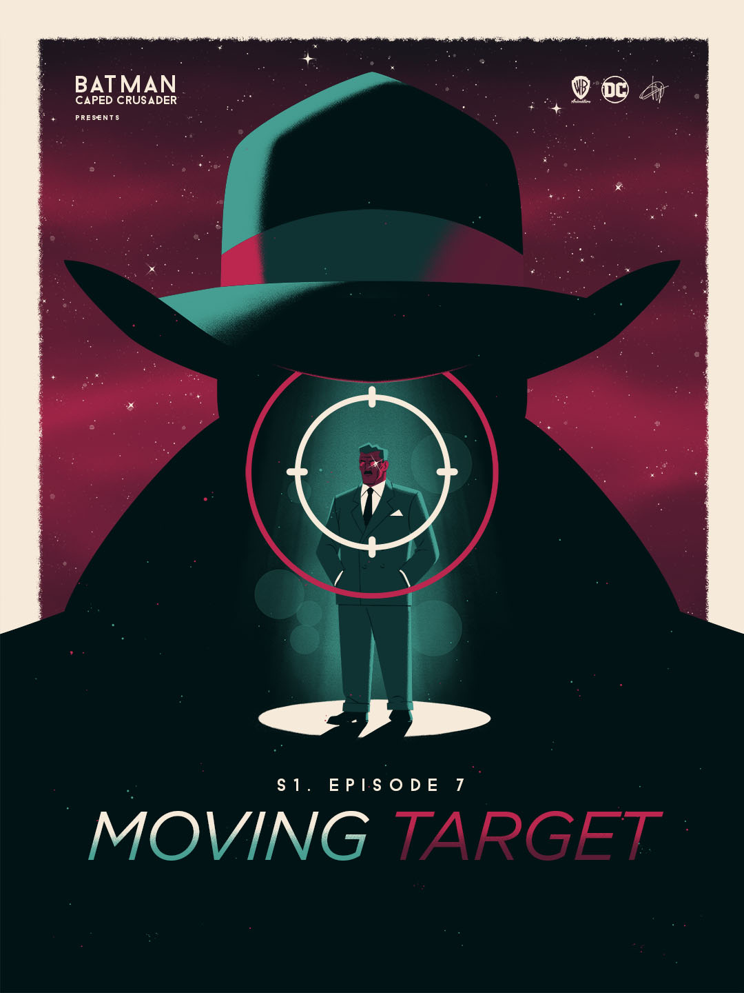 BATMAN CAPED CRUSADER EP.7 Poster Art | Poster By Quentin Marroule