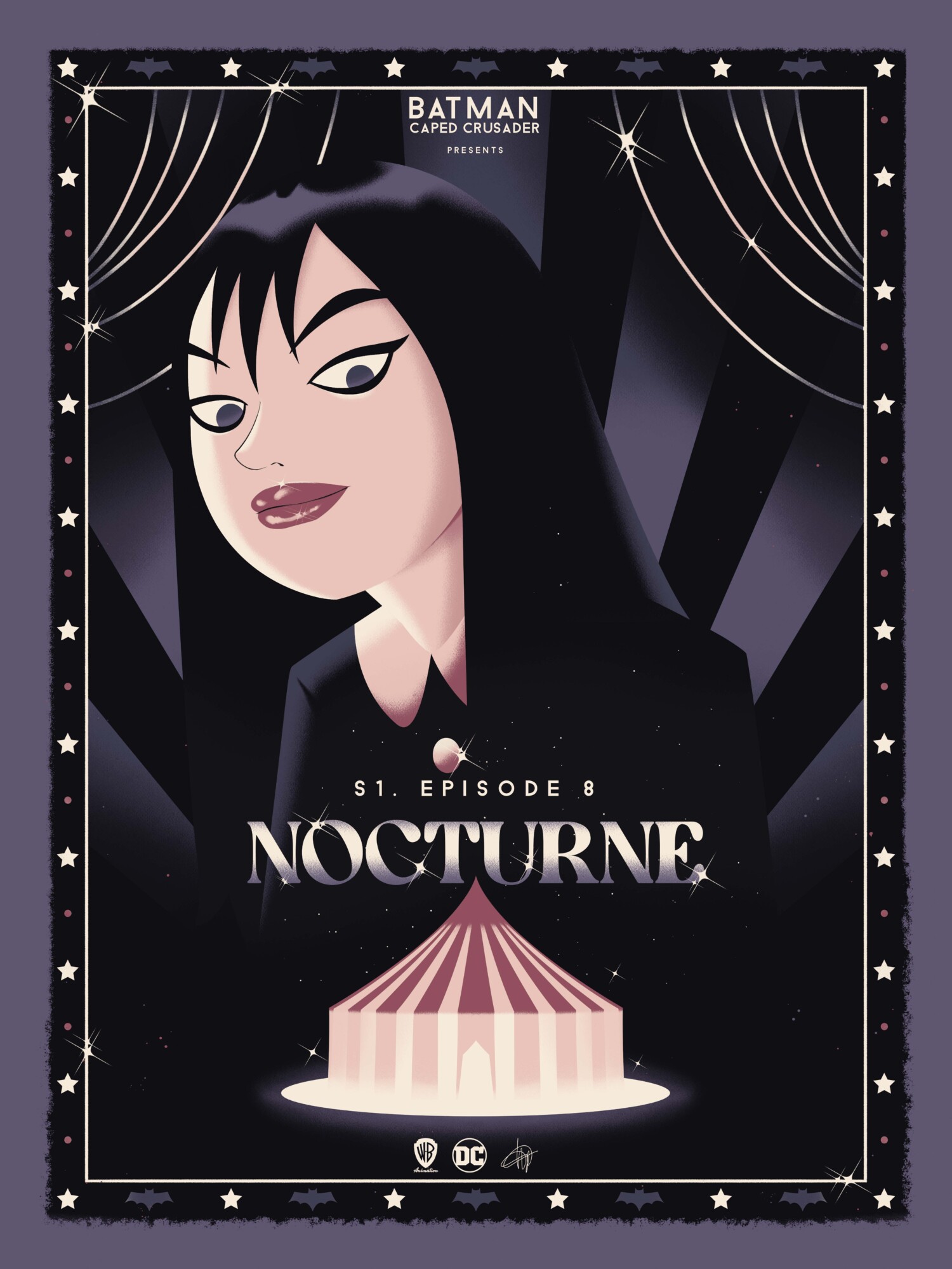 BATMAN CAPED CRUSADER EP.8 Poster Art | Poster By Quentin Marroule