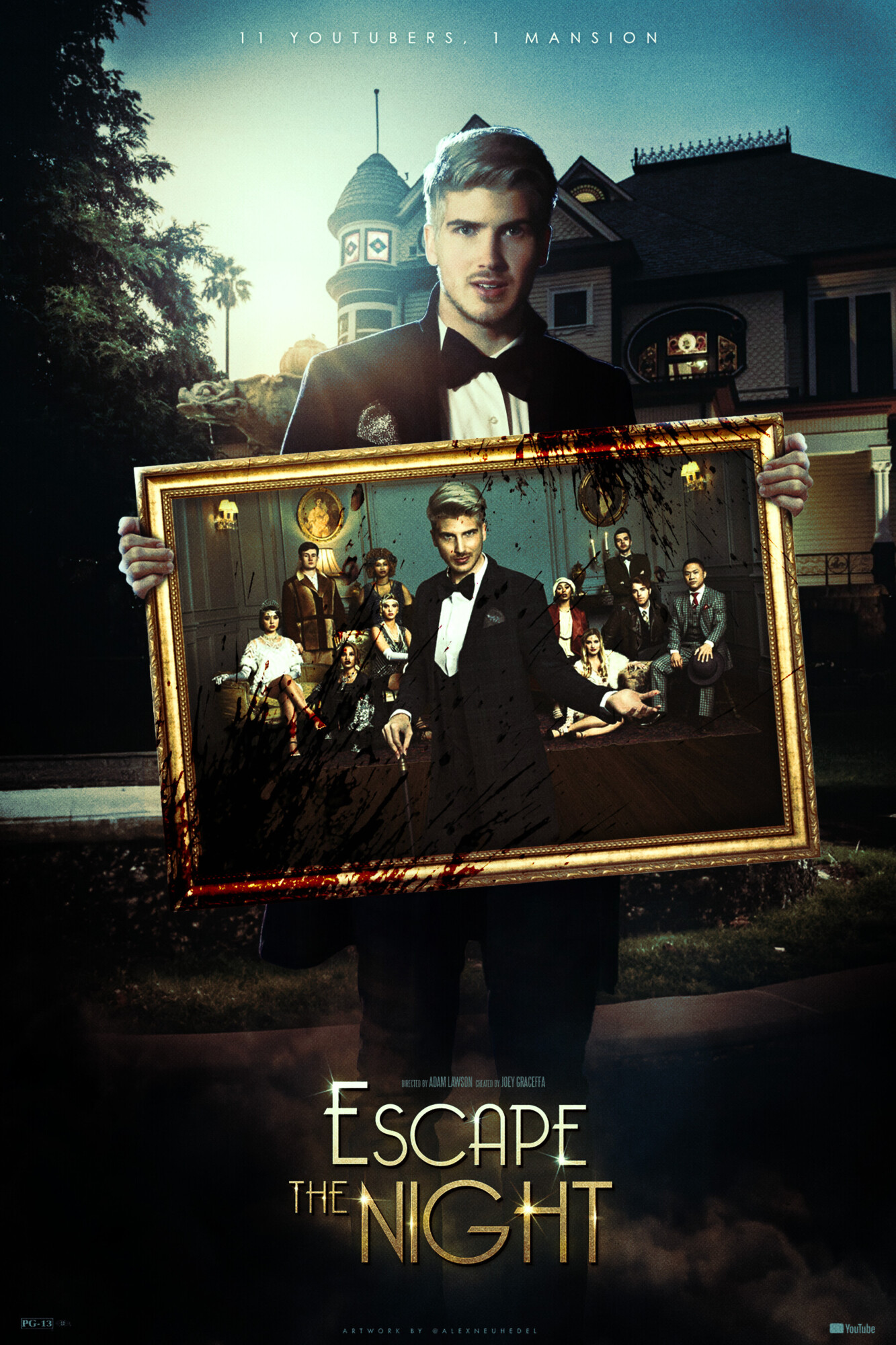 Escape The Night - Season 1 (2016) | Poster By ALEX NEUHEDEL