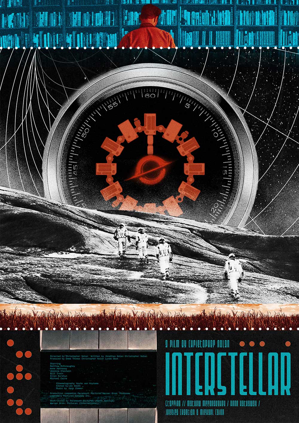 Interstellar Plakat 2024 Interstellar | Poster By RobWattsCreative