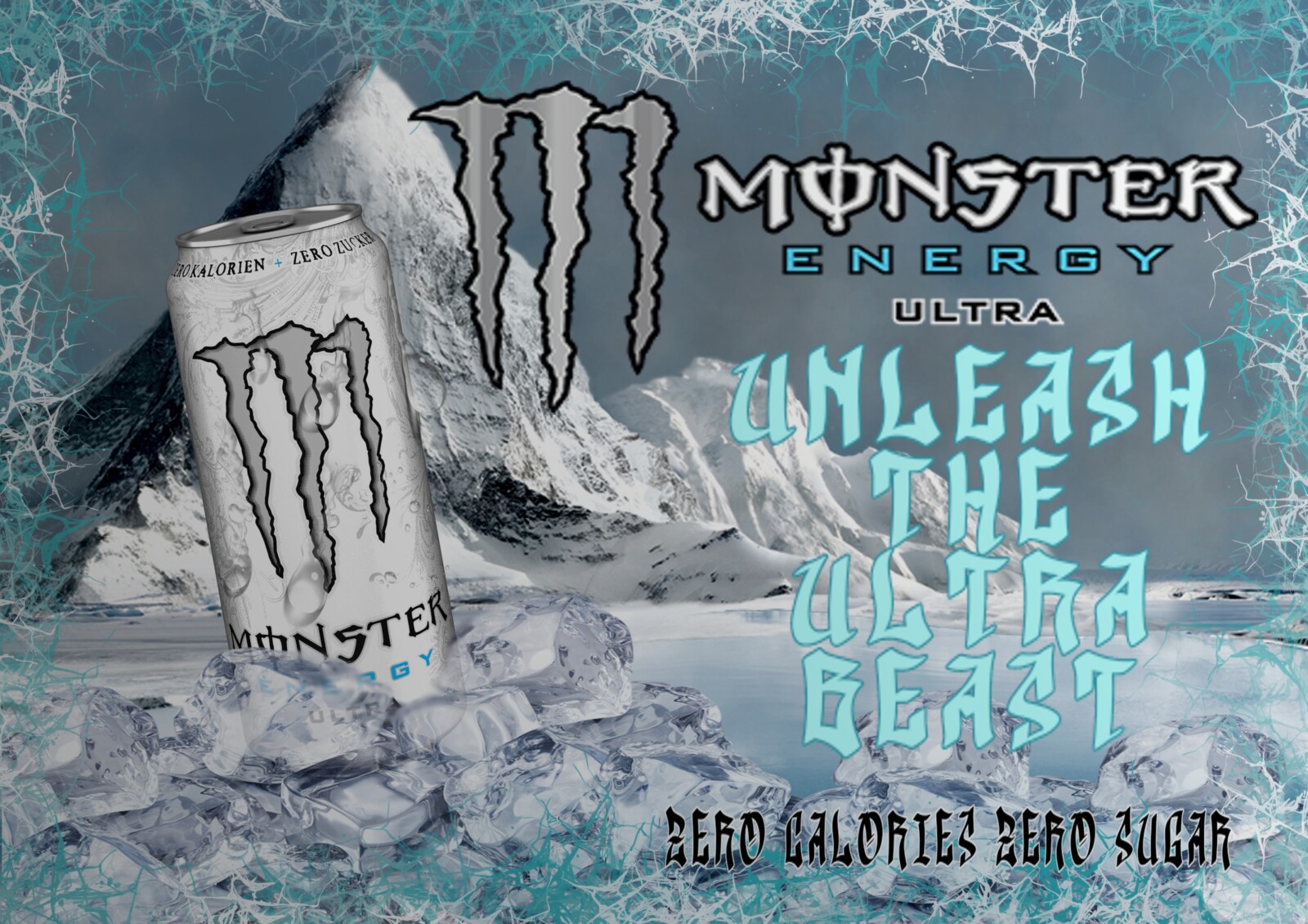 Monster Energy Ultra | Poster By Stewart Warner