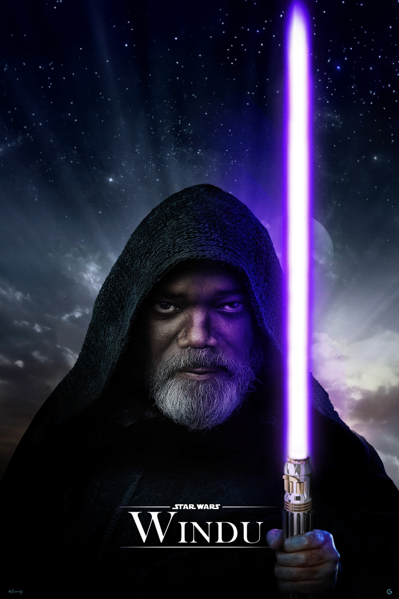 Star Wars : Mace Windu | Poster By Grievity