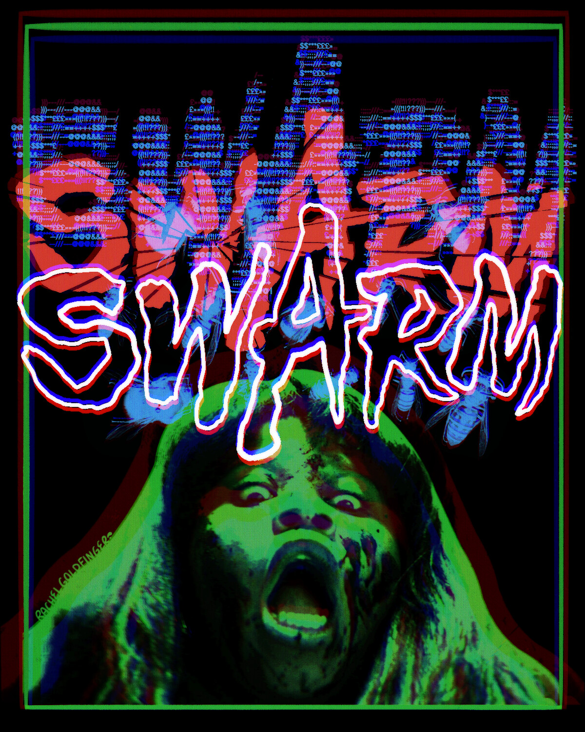 Swarm | Poster By Rachel Goldfinger