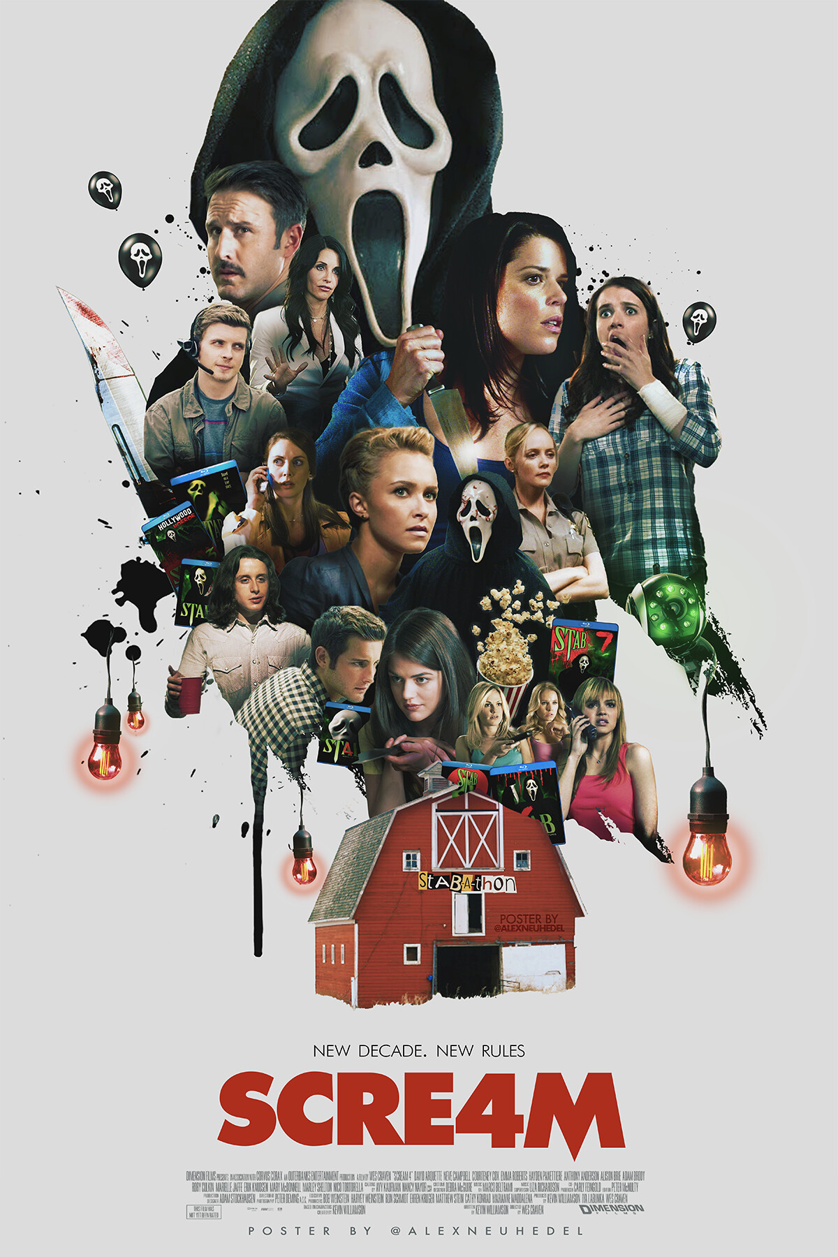 SCRE4M (2011) | Poster By ALEX NEUHEDEL