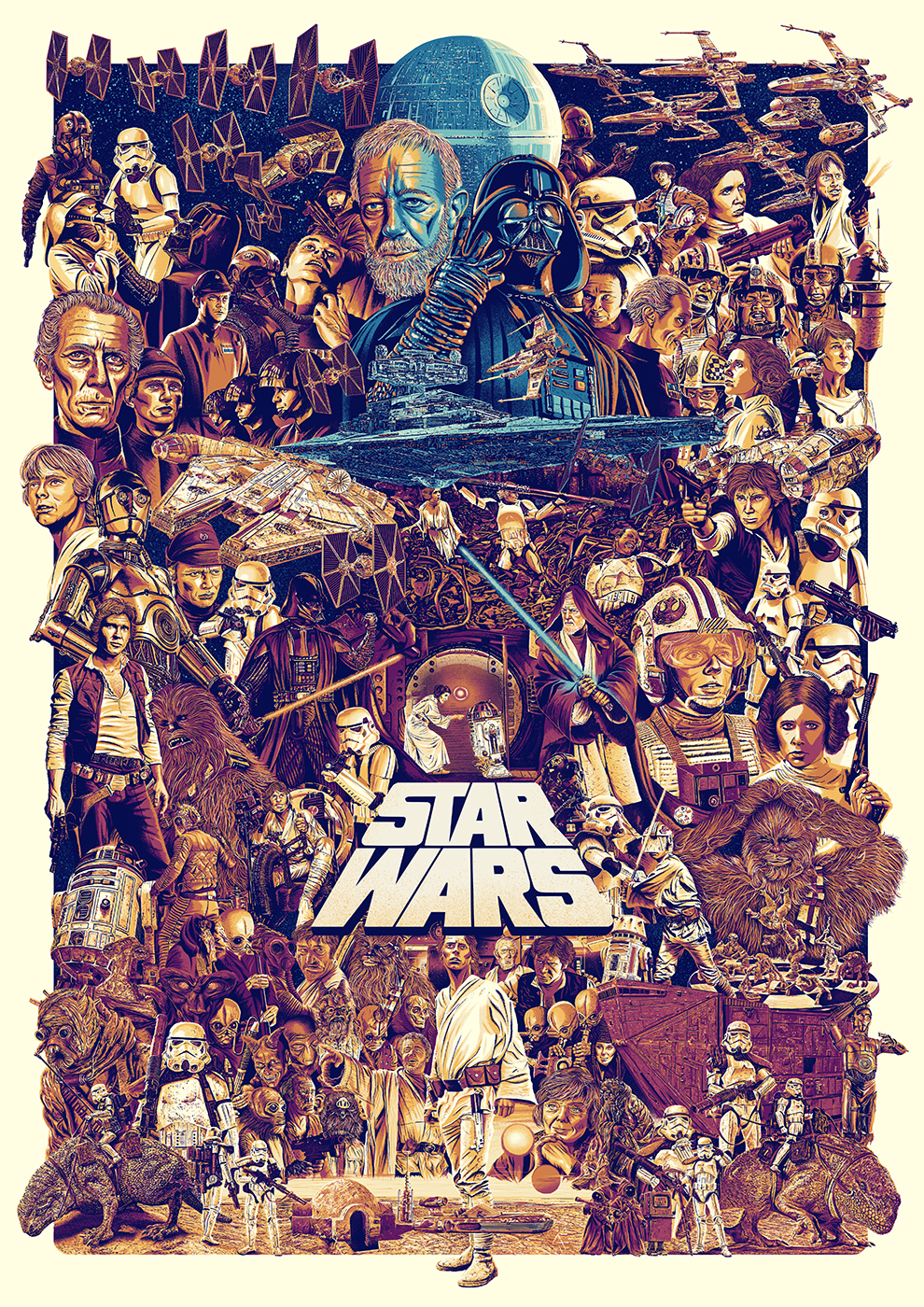 Star Wars A New Hope | Poster By Amaury Filho