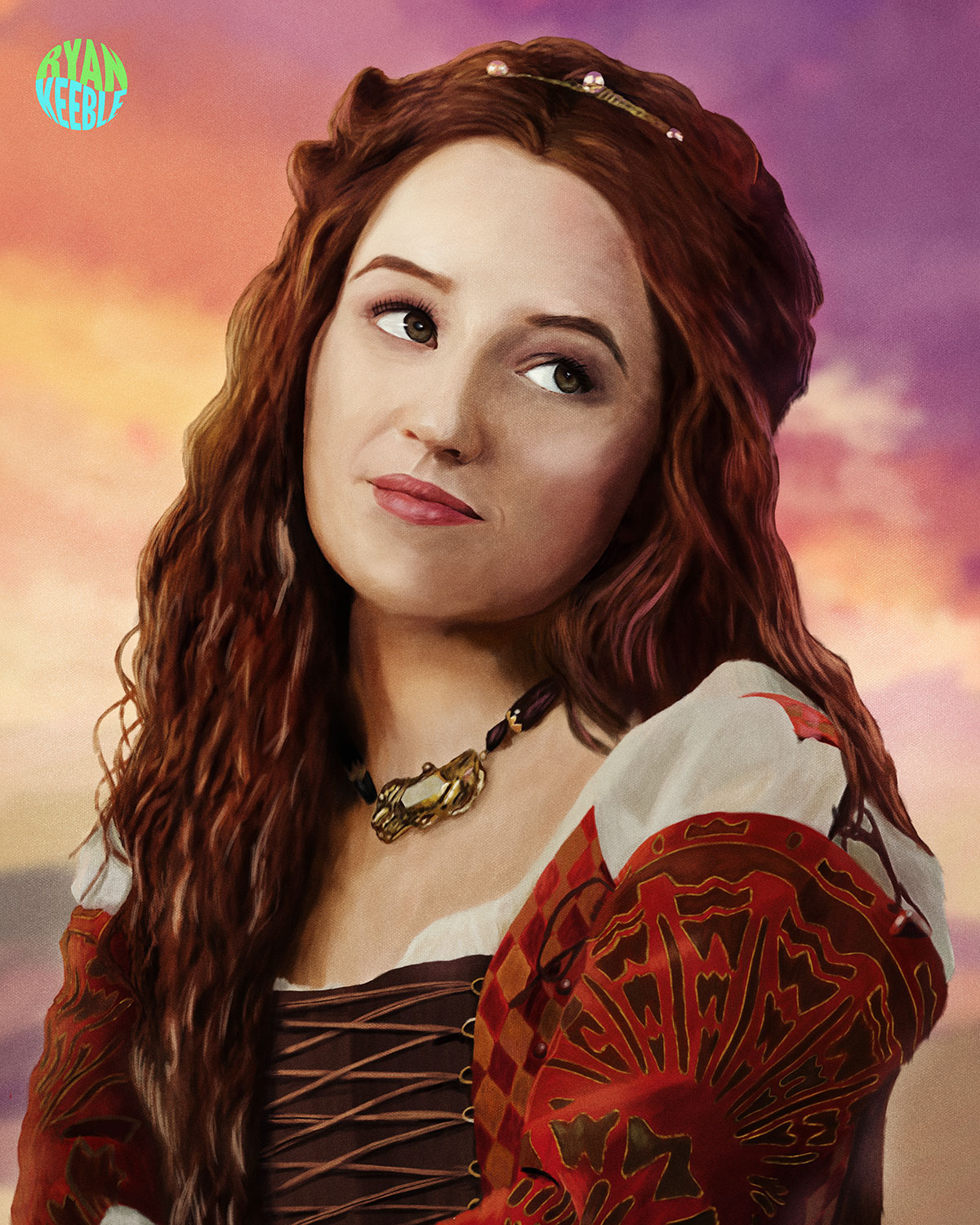 Kaitlyn Dever - Rosaline | Poster By RyanKeeble