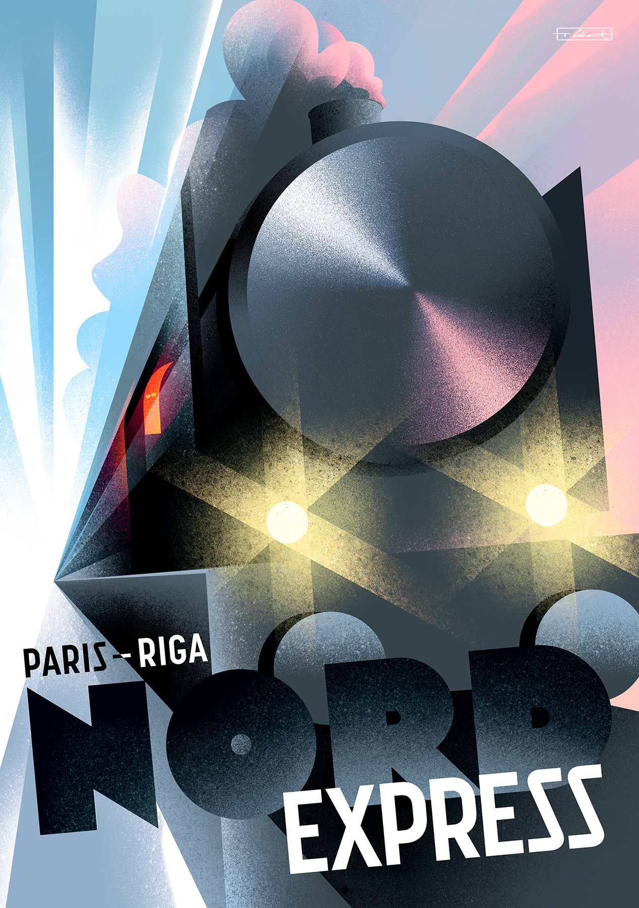 Nord Express | Poster By Gilbert_posters