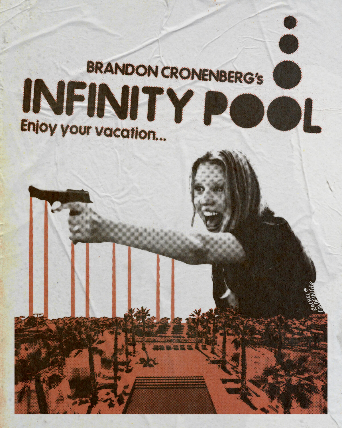 Infinity Pool | Poster By Rachel Goldfinger