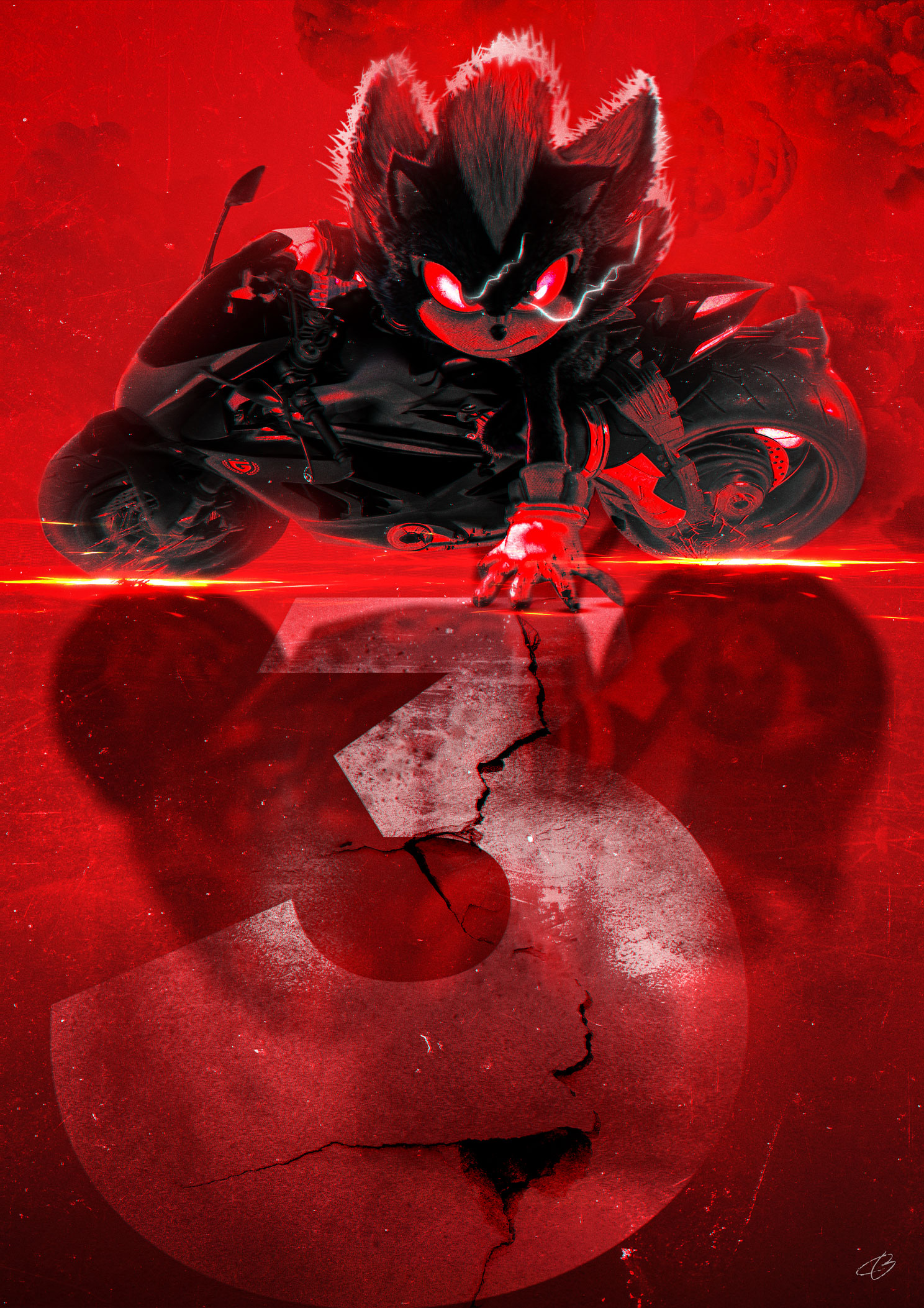 Sonic 3 | Poster By Bartos Gyorgy