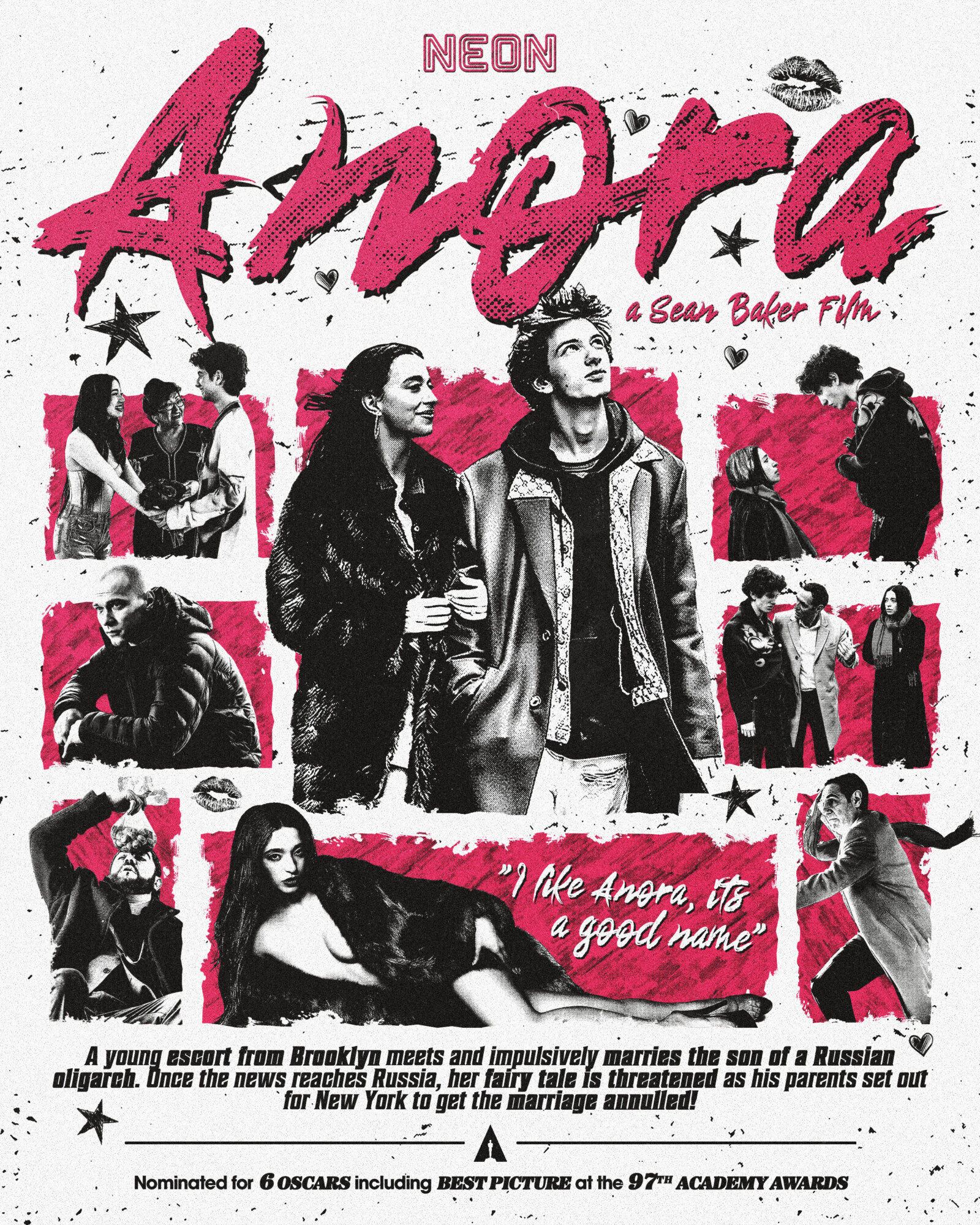 ANORA ~ OSCARS Best Picture Nominee & WInner | Poster By Justbychris*