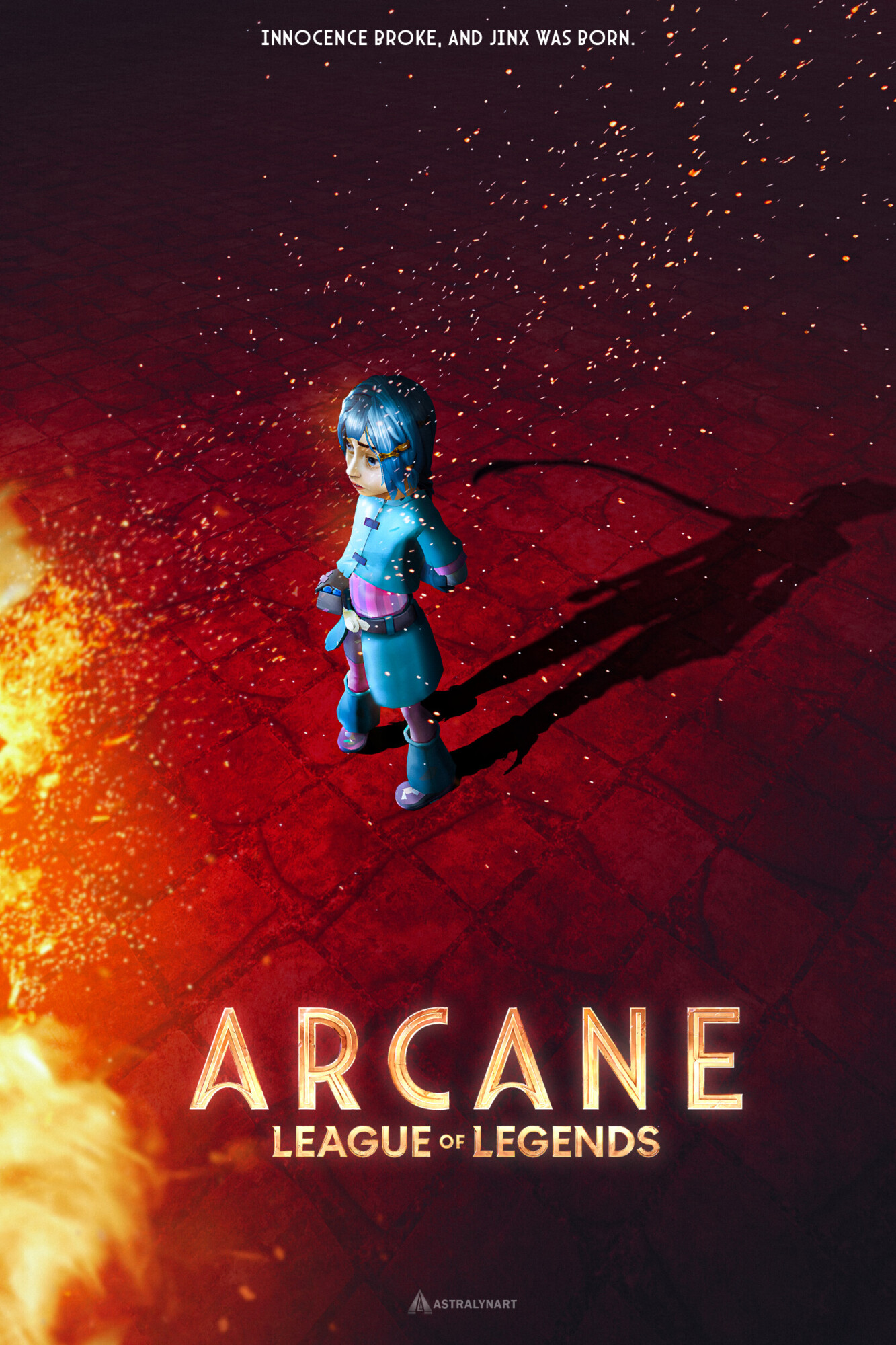 Arcane Season ONE Alternate Poster | Poster By Pronob Chakraborty